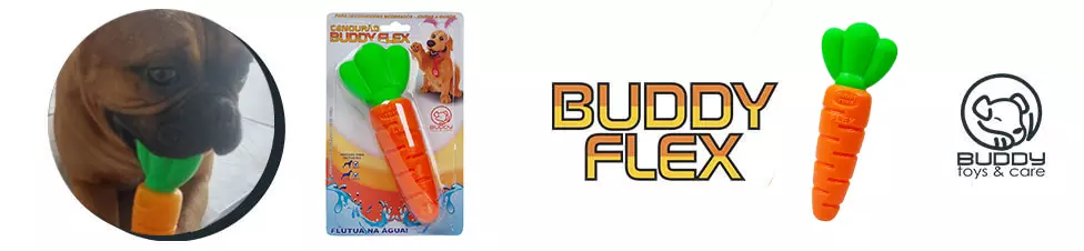 Blog - Brinquedo Cenourão Buddy Flex